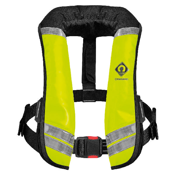 Crewsaver Crewfit vest 275N XD auto wipe clean gul – Sejlerbixen